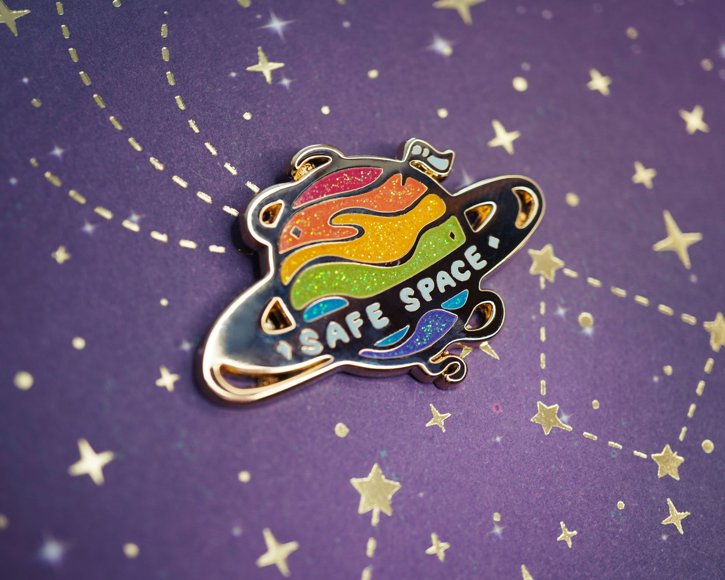 Safe Space - Enamel Pin – Scompass